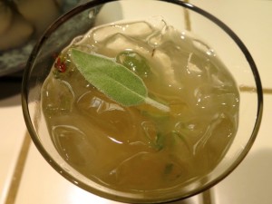 Pear and Ginger Smash Cocktail Recipe
