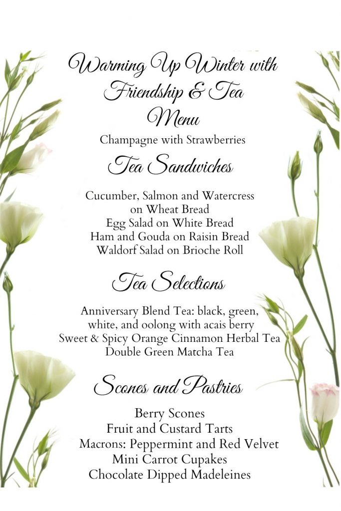 Hosting a Winter Tea Party #LifesBetterTogether - Positively Stacey