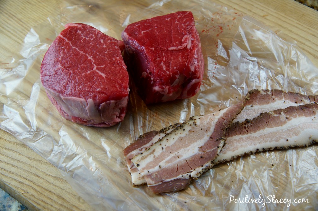 How to Make Easy Bacon-Wrapped Filet Mignon - Positively Stacey