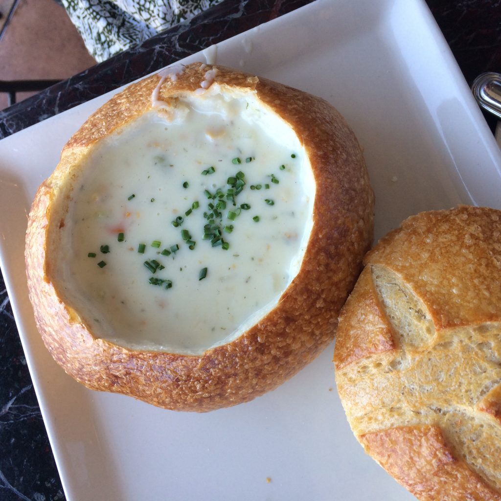 Chowder Bread Bowl - Positively Stacey