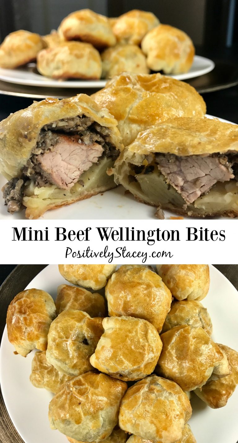 Mini Beef Wellington Bites - Positively Stacey