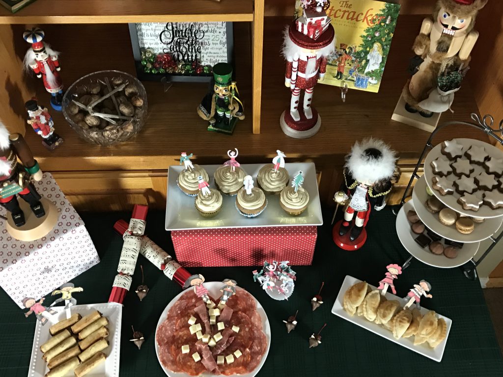 A Nutcracker Appetizer and Dessert Table - Positively Stacey