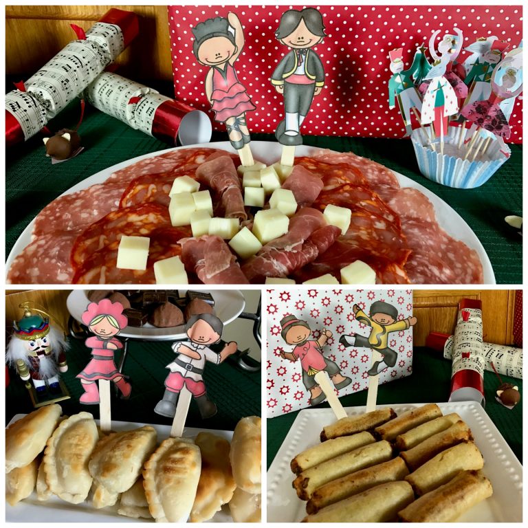 A Nutcracker Appetizer and Dessert Table - Positively Stacey