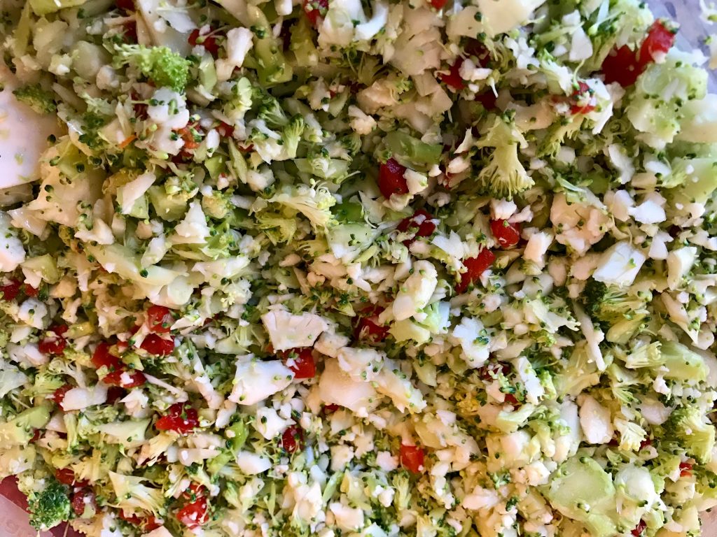 Chopped Veggie Salad Dressing Recipe - Positively Stacey