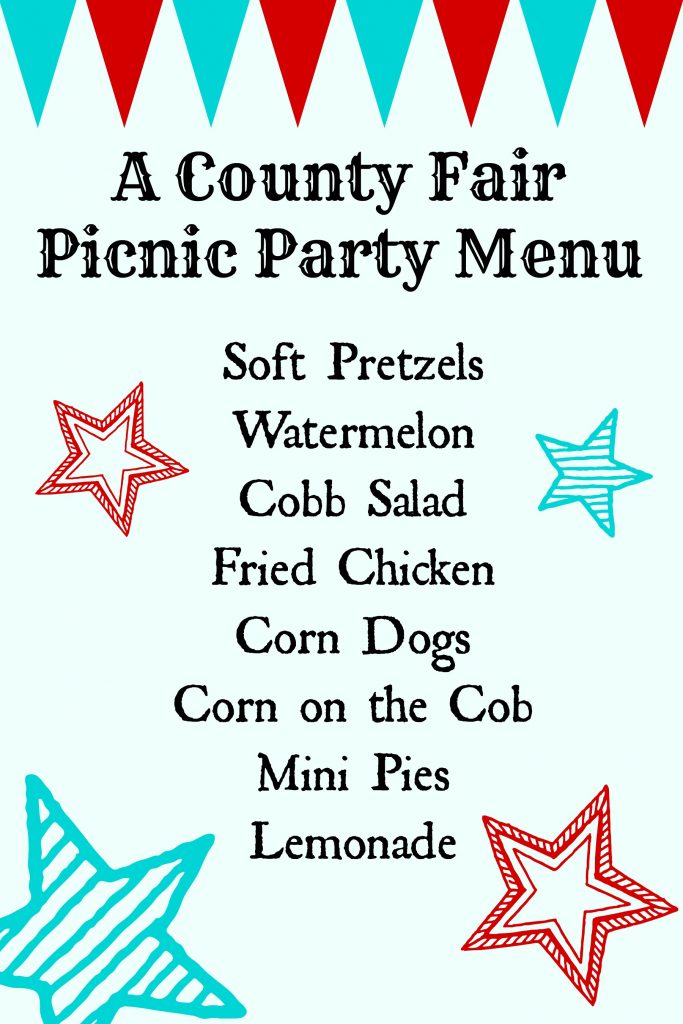 A County Fair Picnic Party #BeThere - Positively Stacey