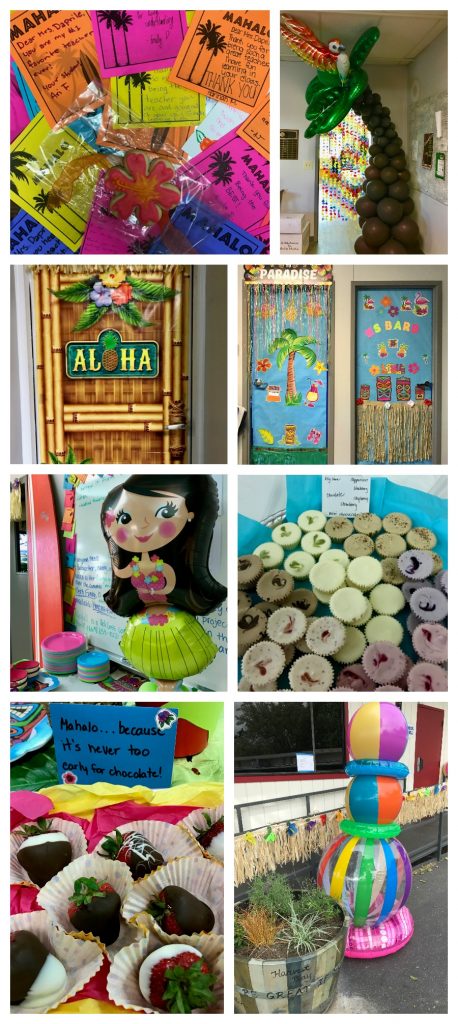 Teacher Appreciation Week Aloha Style - Positively Stacey
