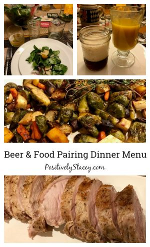 How to Host a Beer and Food Pairing Dinner Party - Positively Stacey