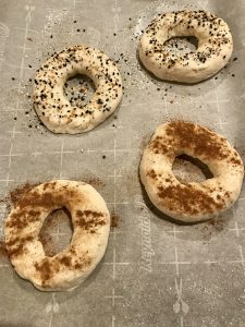 Two Ingredient Healthy Bagels - Positively Stacey