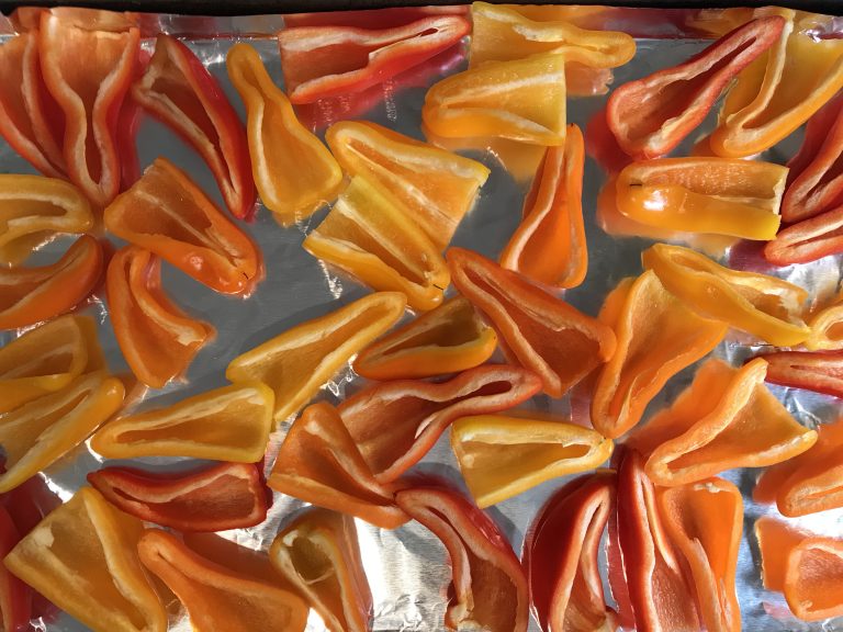 Stuffed Mini Bell Pepper Appetizer Recipe - Positively Stacey