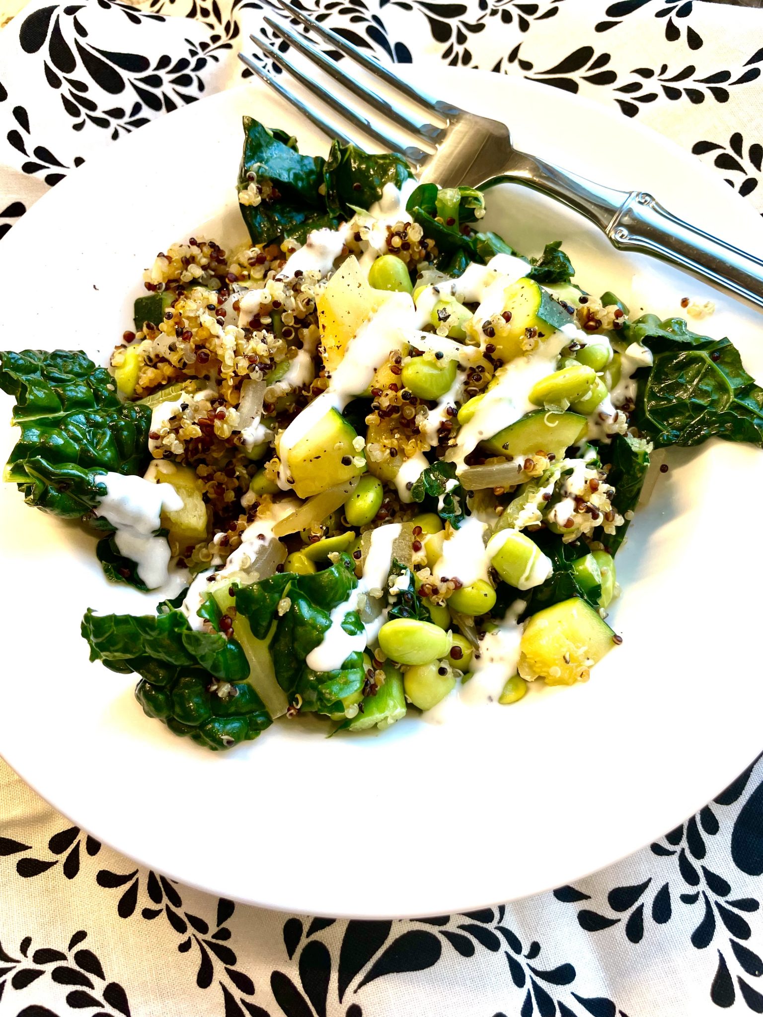 Green Goddess Grain Bowl Recipe - Positively Stacey